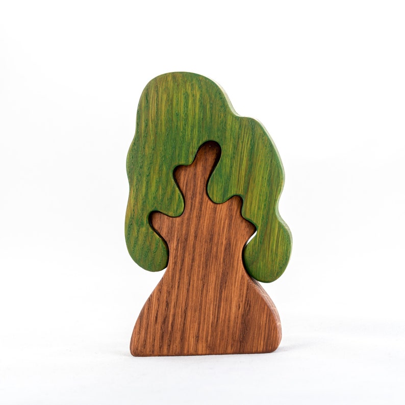 Mikheev Wooden Oak Tree Puzzle – Enchanted Little Oak