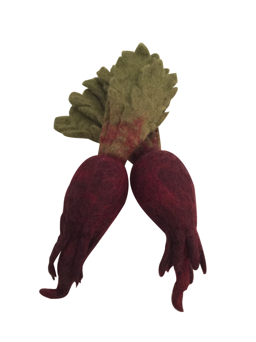 Papoose Fair Trade Felt Beetroot – Enchanted Little Oak